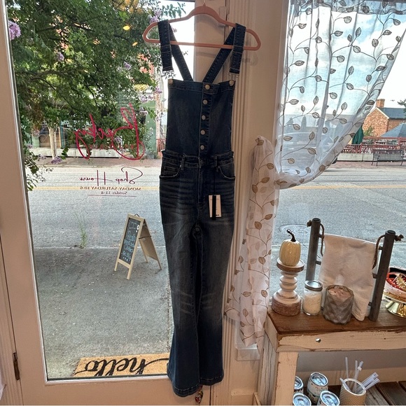 Judy Blue | Jeans | Judy Blue Tummy Control Overalls | Poshmark